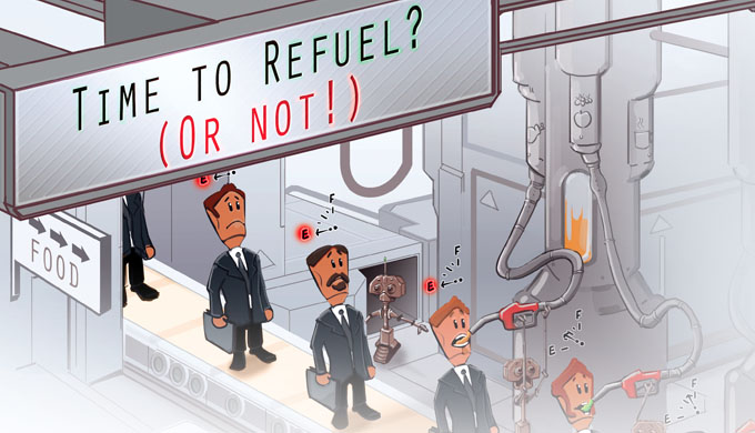 Time to refuel or not