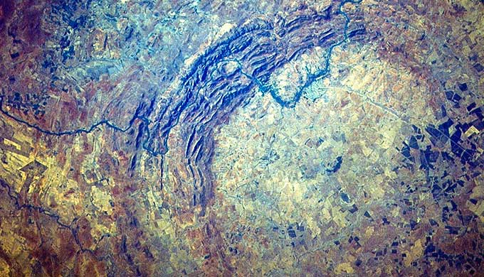Cratera Vredefort The Astonishing Meteor Crater In Arizona: Nature's
