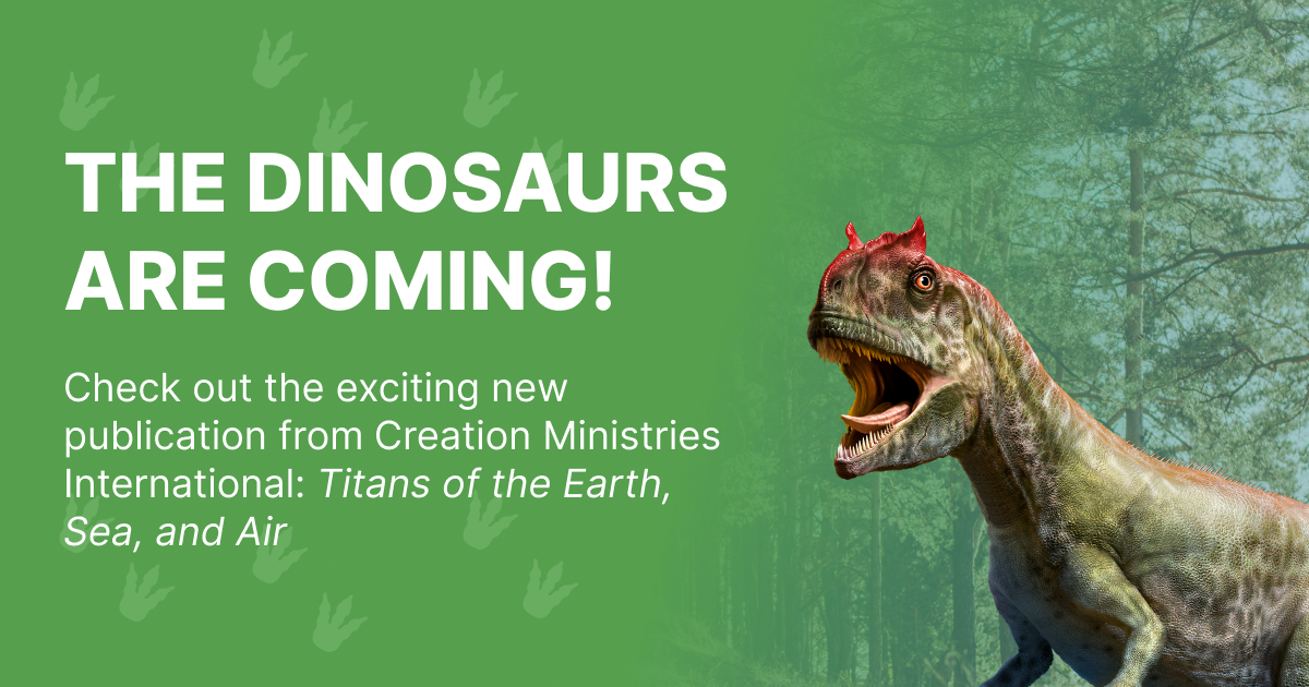 Titans of the Earth, Sea, and Air - Now Available from Creation ...